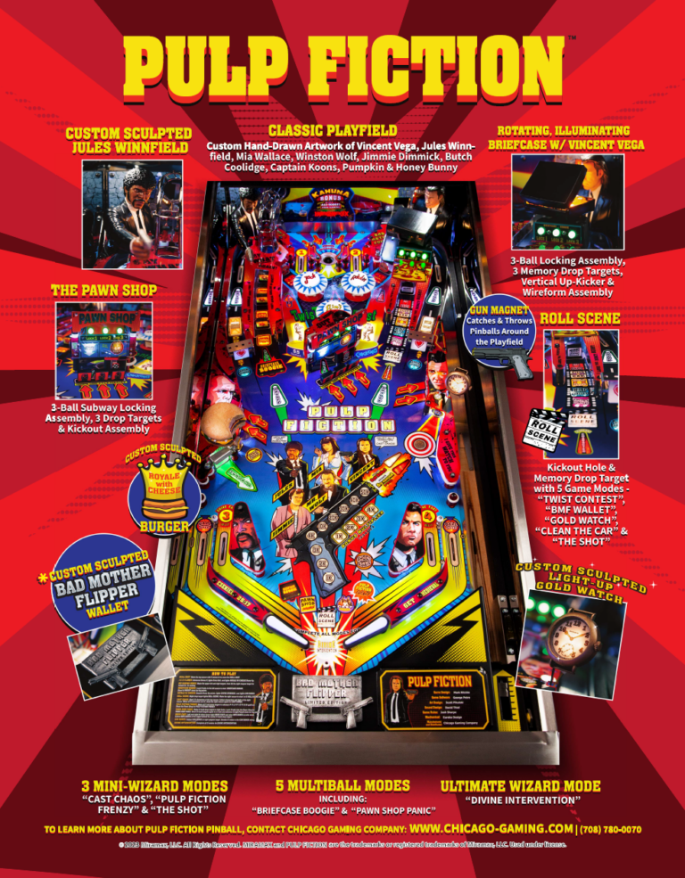 Pulp Fiction – Limited Edition – RS-Pinball