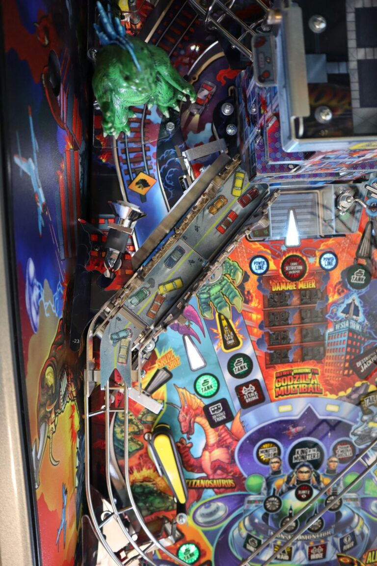 Godzilla – Sculpted Bridge Set – RS-Pinball